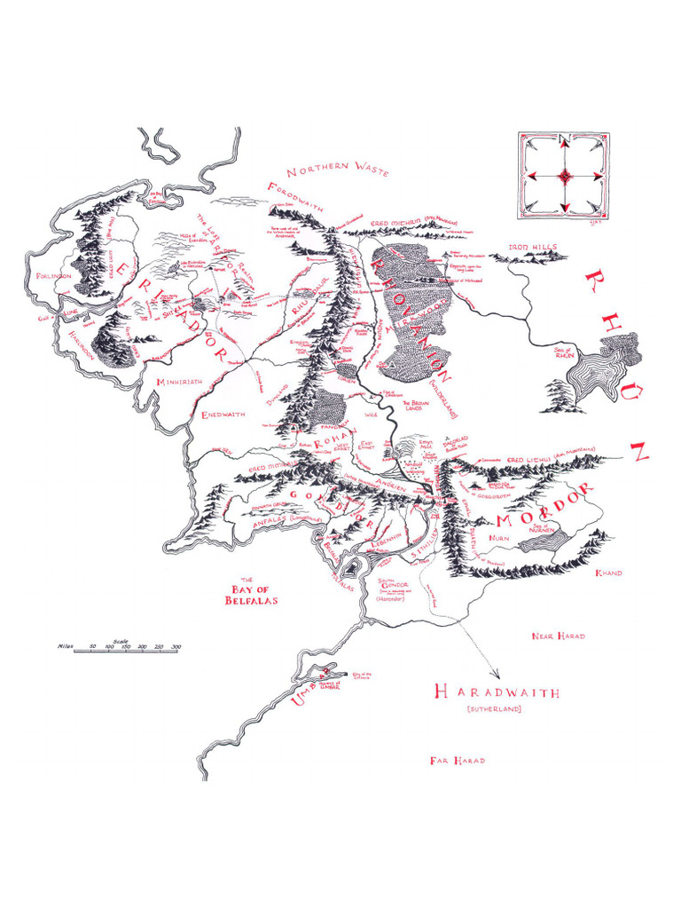 Tolkiens Map of Mirkwood 5 | PDF