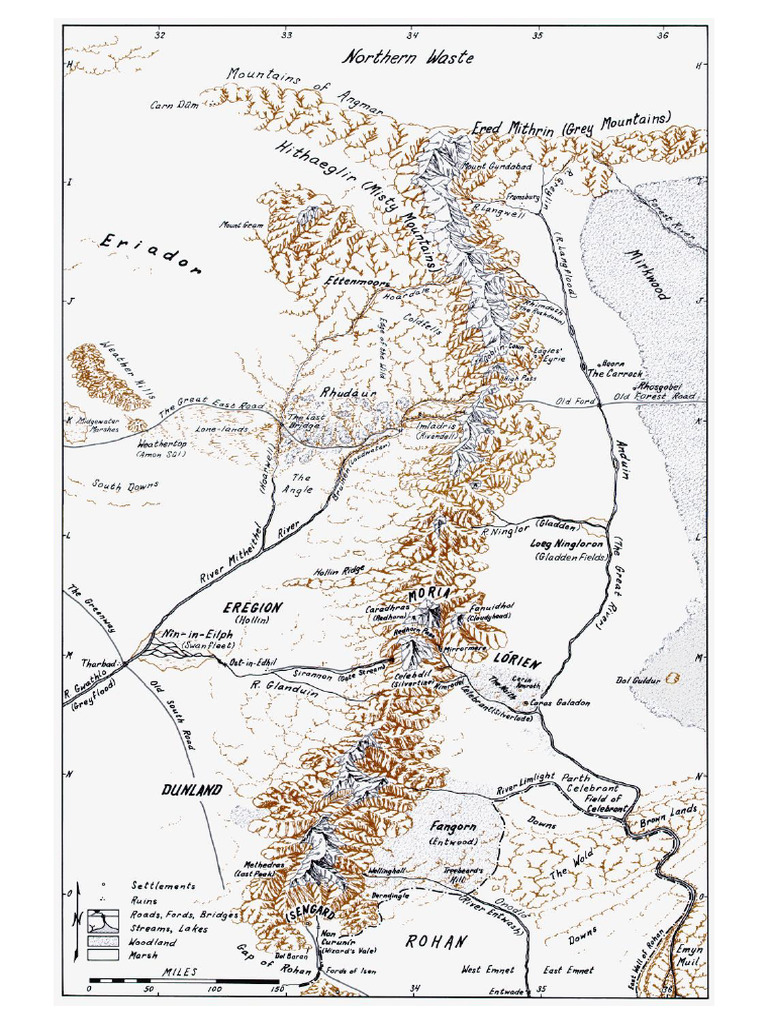 Tolkiens Map of Mirkwood 2 | PDF