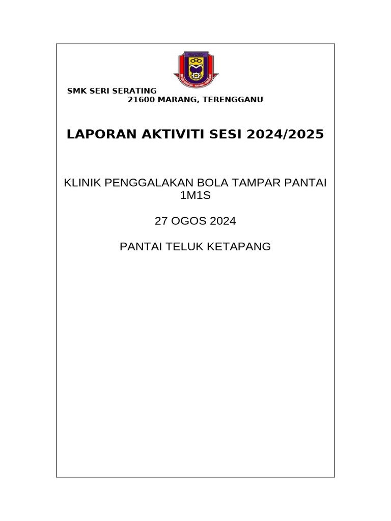 COVER BOLA TAMPAR PANTAI | PDF