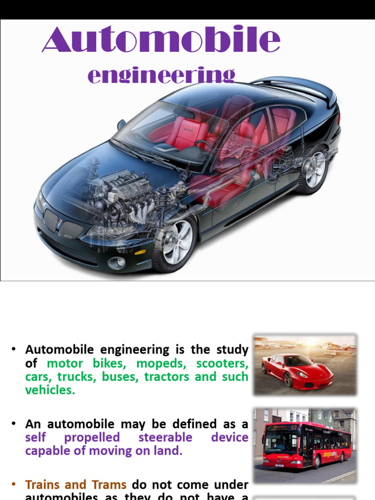 Automobile Engineering | PDF | Turbocharger | Axle