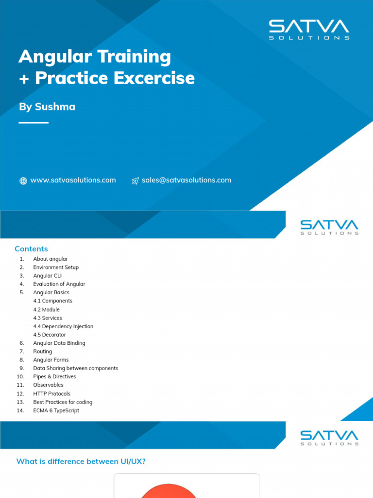 Angular Practice Exercises and Setup Guide | PDF | Class (Computer Programming) | Java Script
