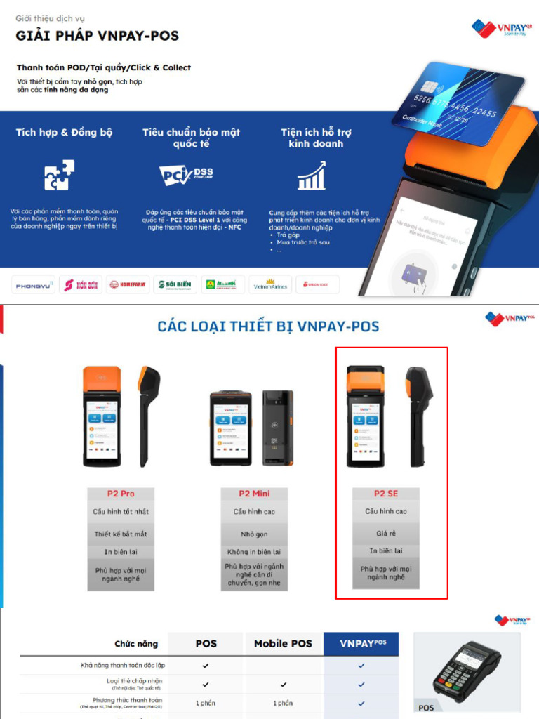 VNPAY-Pos Information | PDF
