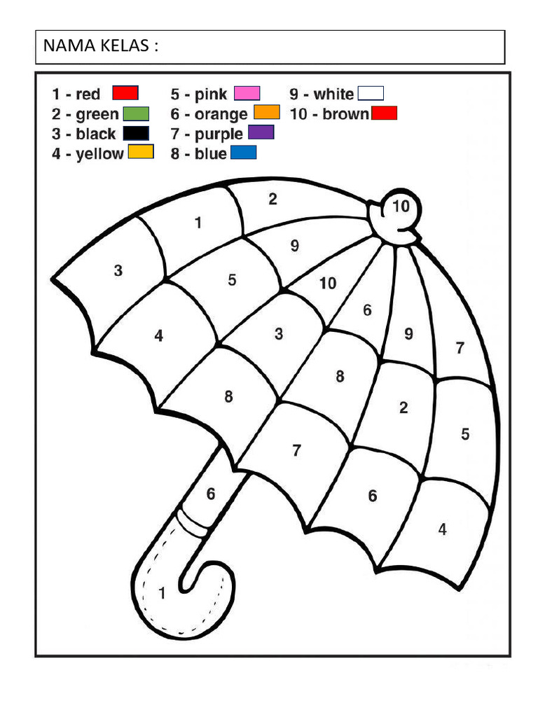 Mewarna Nombor | PDF