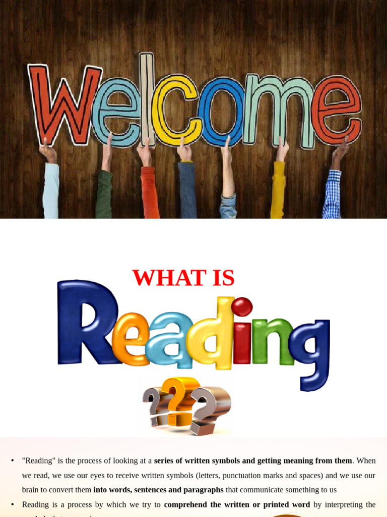 Reading Ppt | PDF | Phonics | Reading Comprehension