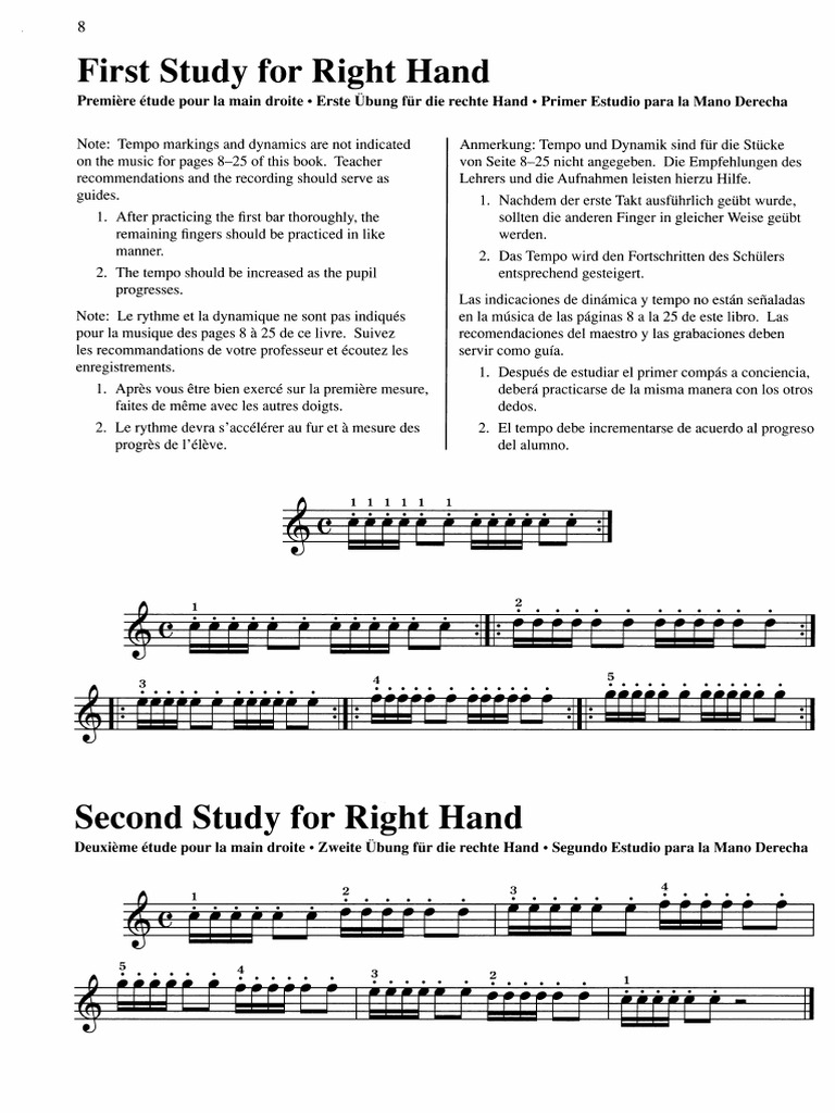 Suzuki Piano School Volume 1 New Interna-Pages-1 | PDF
