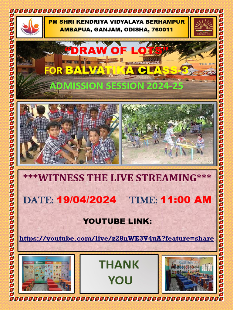 Draw of Lots-Bv 18042024 | PDF