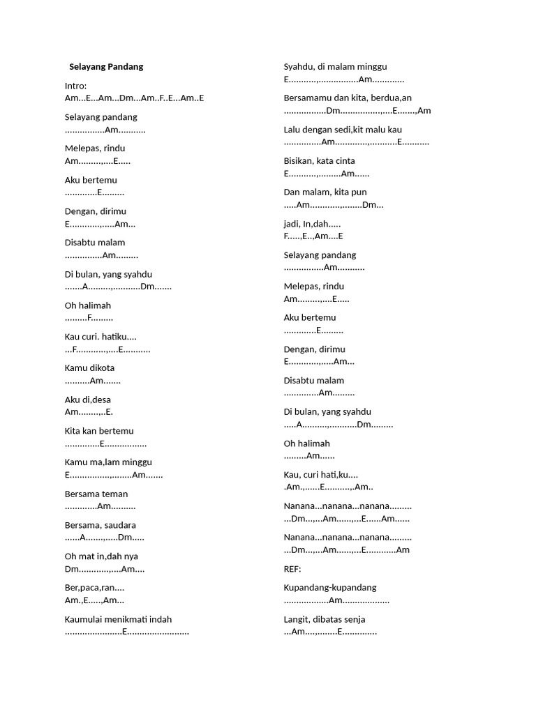 Selayang Pandang | PDF