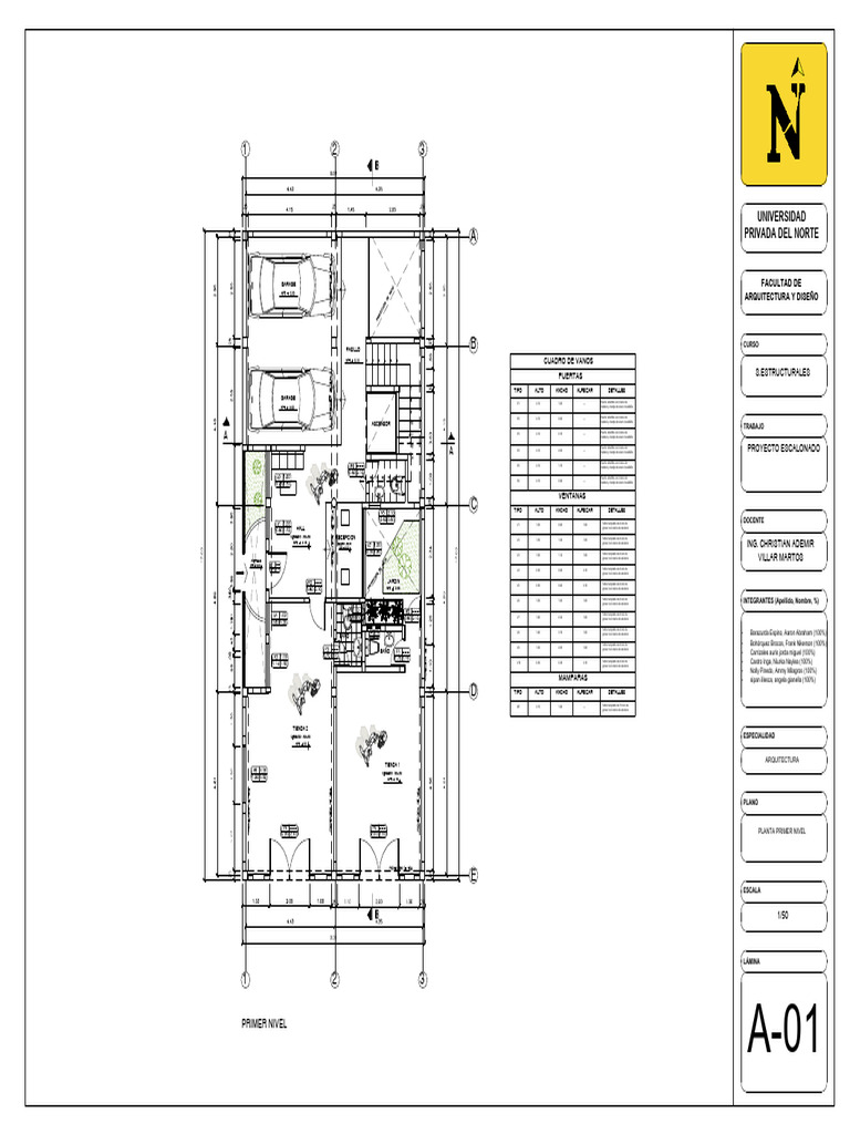 Planimetria T4 - G4 | PDF | Materiales de construcción | Elementos químicos