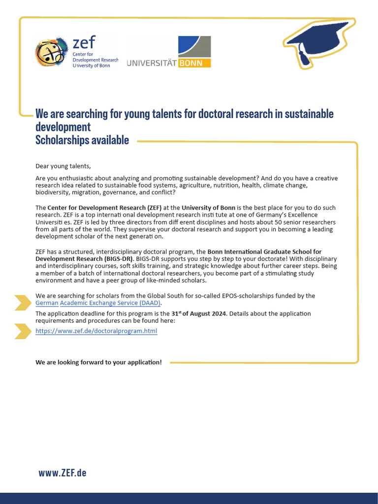 Scholarships 2024 | PDF