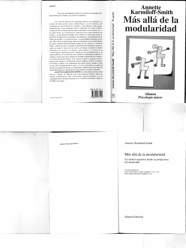 Karmiloff-Smith A. Más Álla de La Modularidad. | PDF