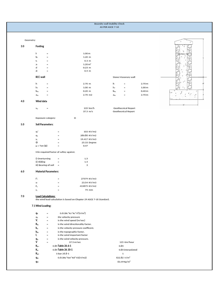 Boundary Wall2 | PDF | Civil Engineering | Metrology