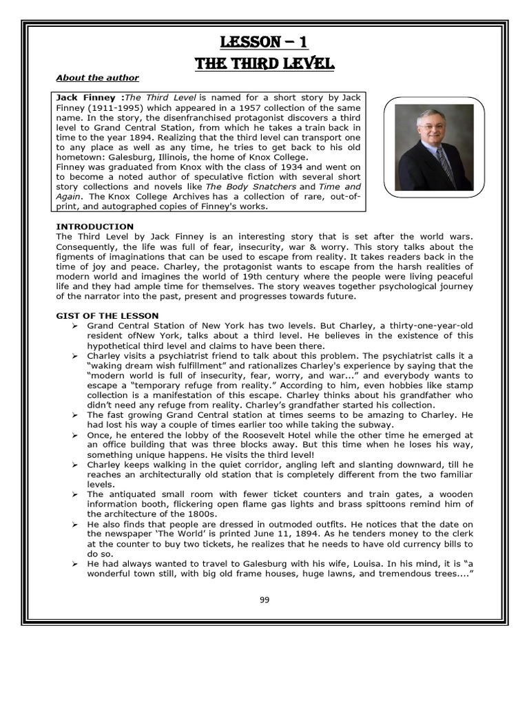 The Third Level | PDF