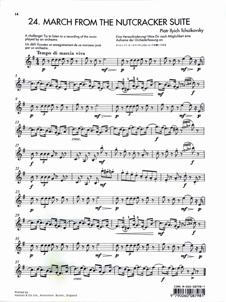 March From The Nutcracker Suite | PDF