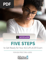 Score Report Student Guide - Accuplacer | PDF