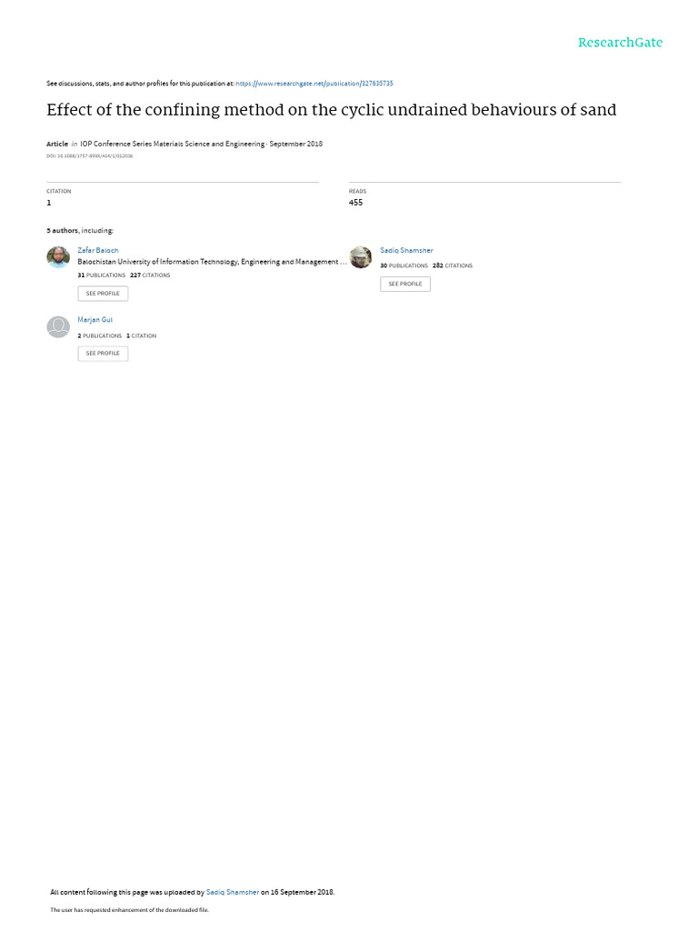 Jan Mandokhail 2018 IOP Conf. Ser.3A Mater. Sci. Eng. 414 012036 | PDF ...