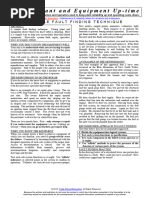 Six-Point Fault Finding Techniques | PDF | System | Troubleshooting
