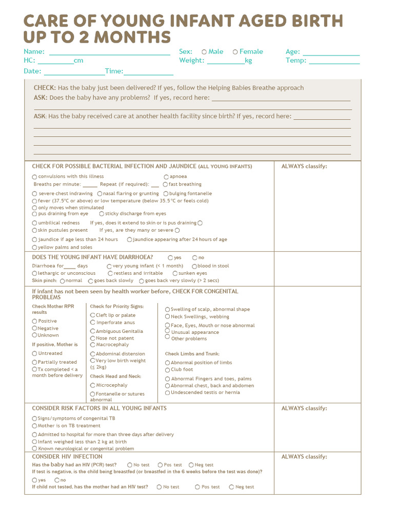 Chart Imci | PDF | Infants | Measles