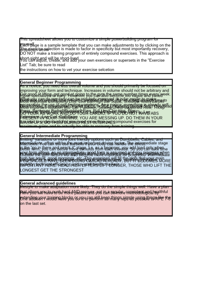 Copy of The Ippo Protocol | PDF | Strength Training | Physical Exercise