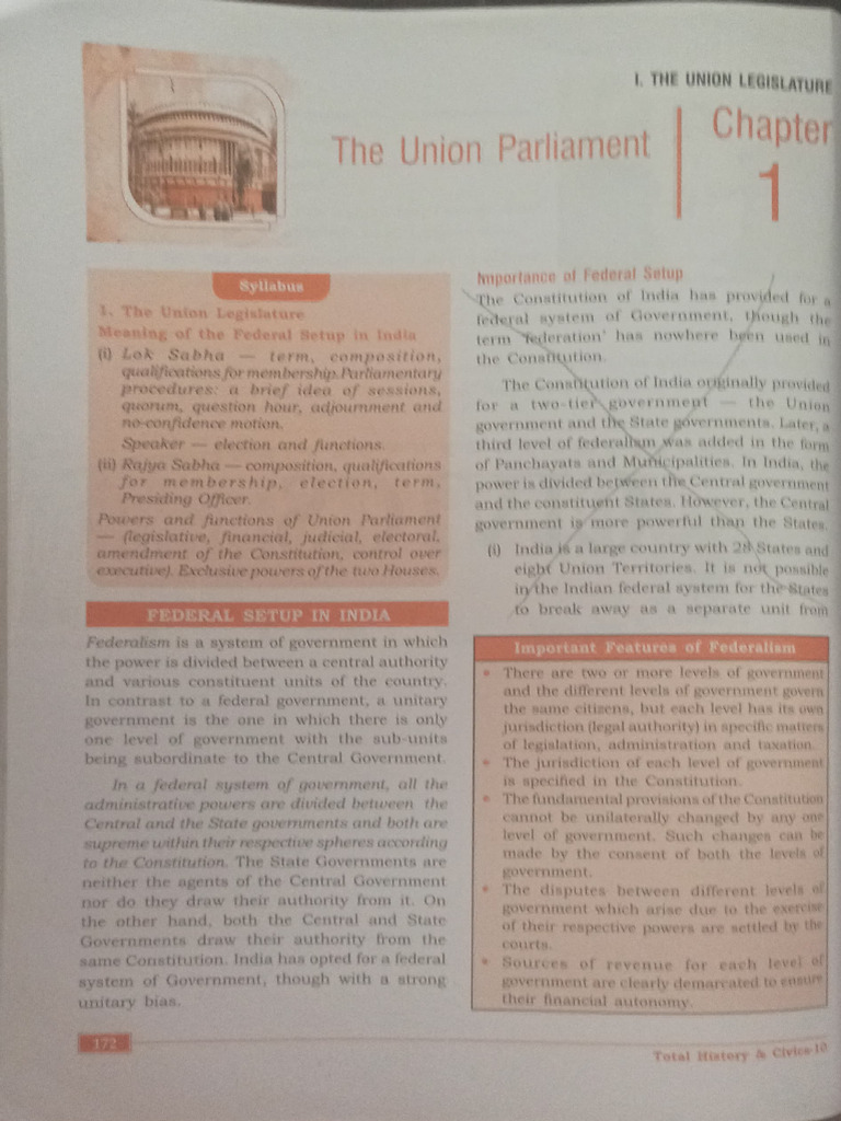 Civics Chapter 1 | PDF | Government Institutions | Public Law