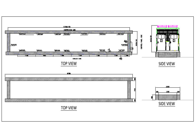 Gad Lca2 400v Yaskawa 25-9-24 Pedestal Drawing Model | PDF