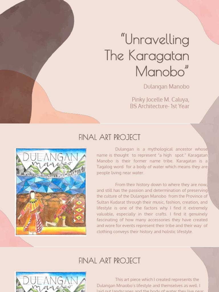 Dulangan Manobo Culture and Art Project | PDF | Liberal Arts Education ...