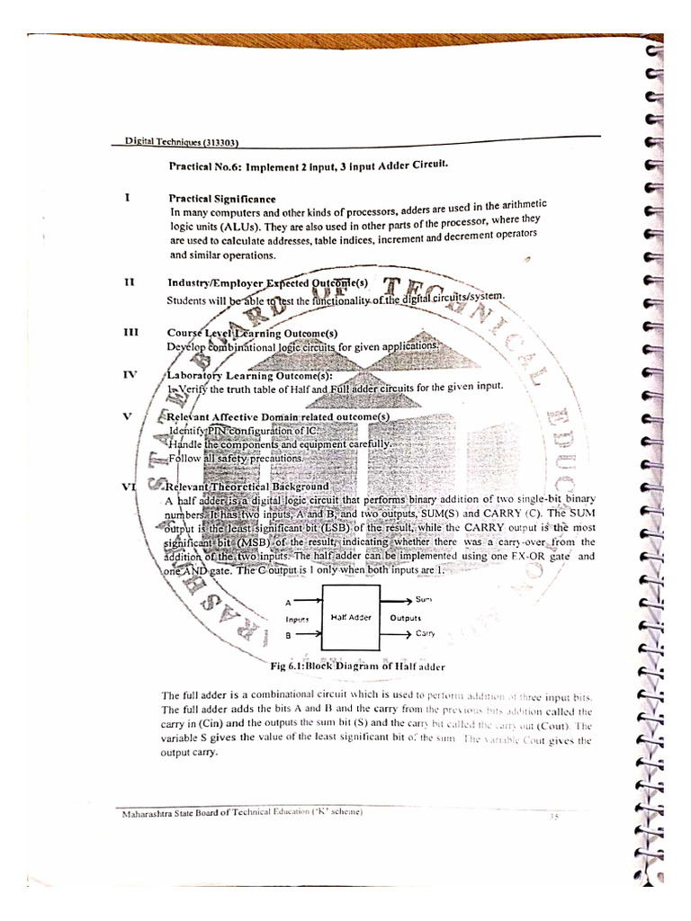 DTE 6th practical | PDF