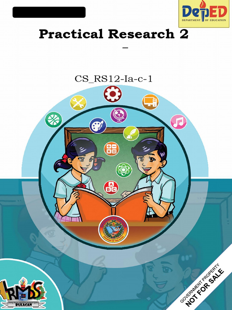 PRACTICAL RESEARCH 2 QUARTER 1 CS - RS12 Ia C 1 DELA CRUZ KARL PATRICK NIKKO BAELLO - Organized ...
