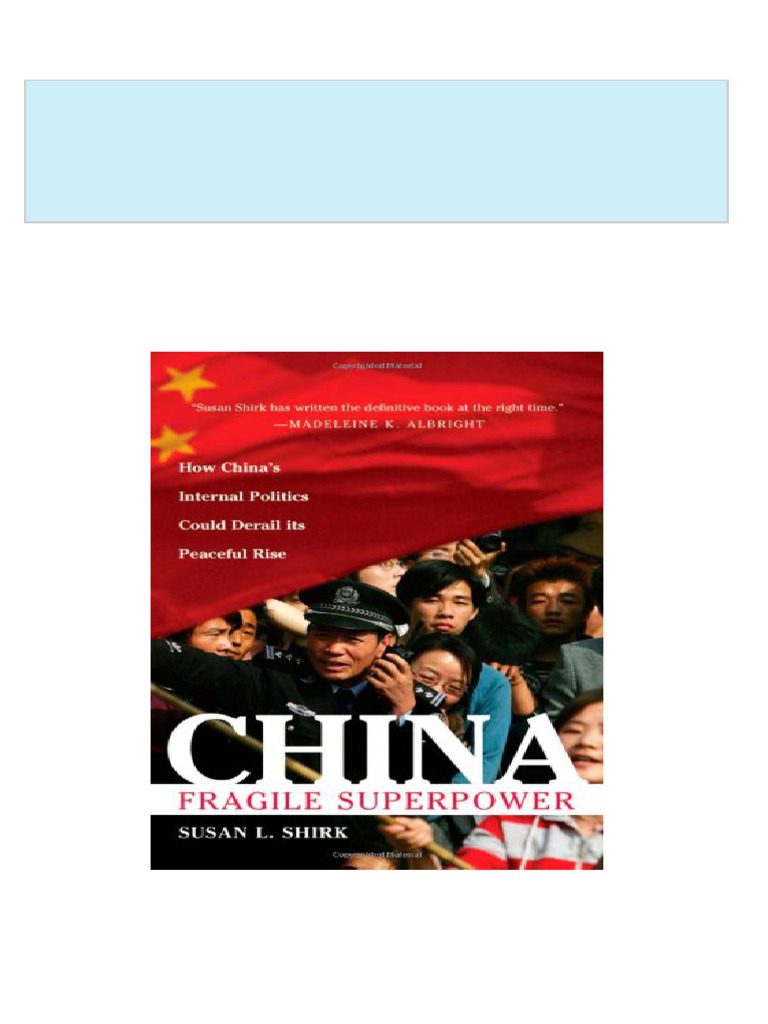 Download ebooks file China Fragile Superpower How China s Internal ... Download ebooks file China Fragile Superpower How China s Internal ...
