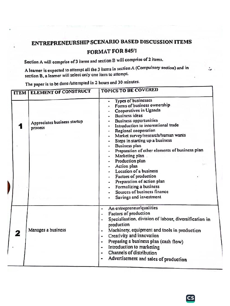 ENT Elements of Construct | PDF