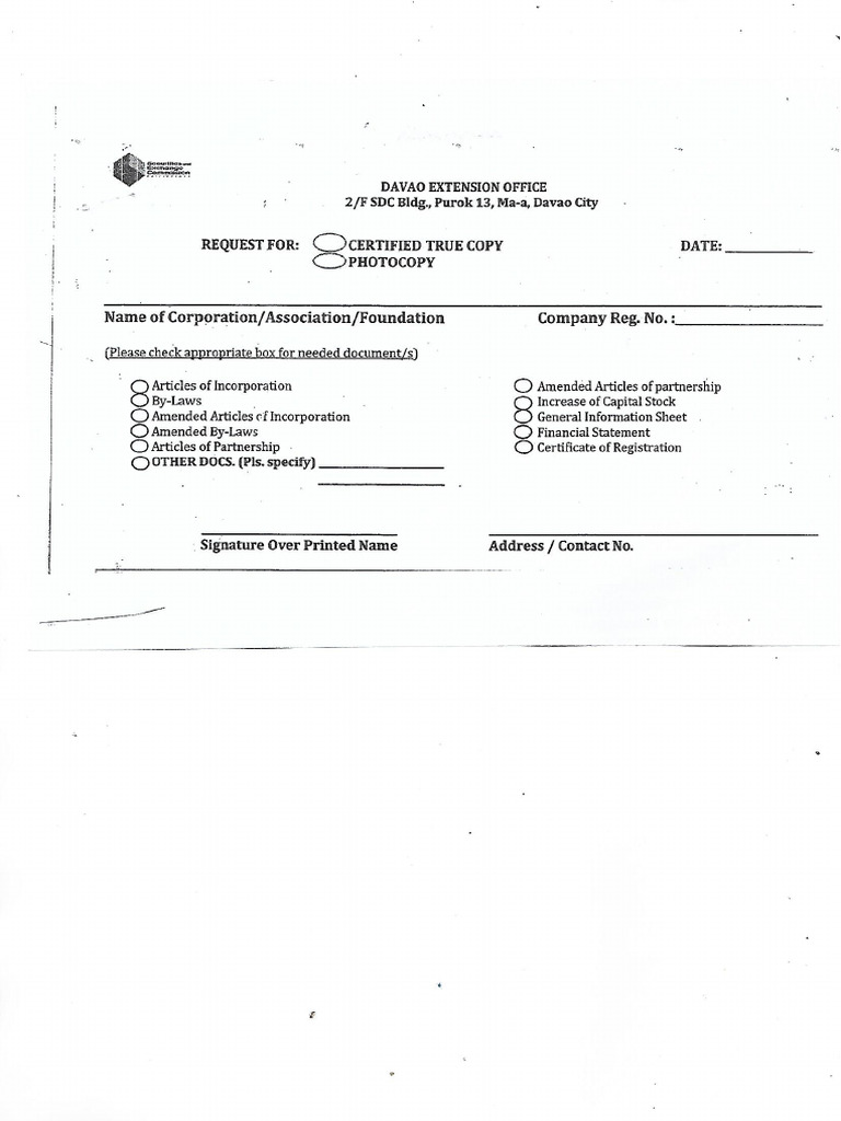 ctc form (1) | PDF
