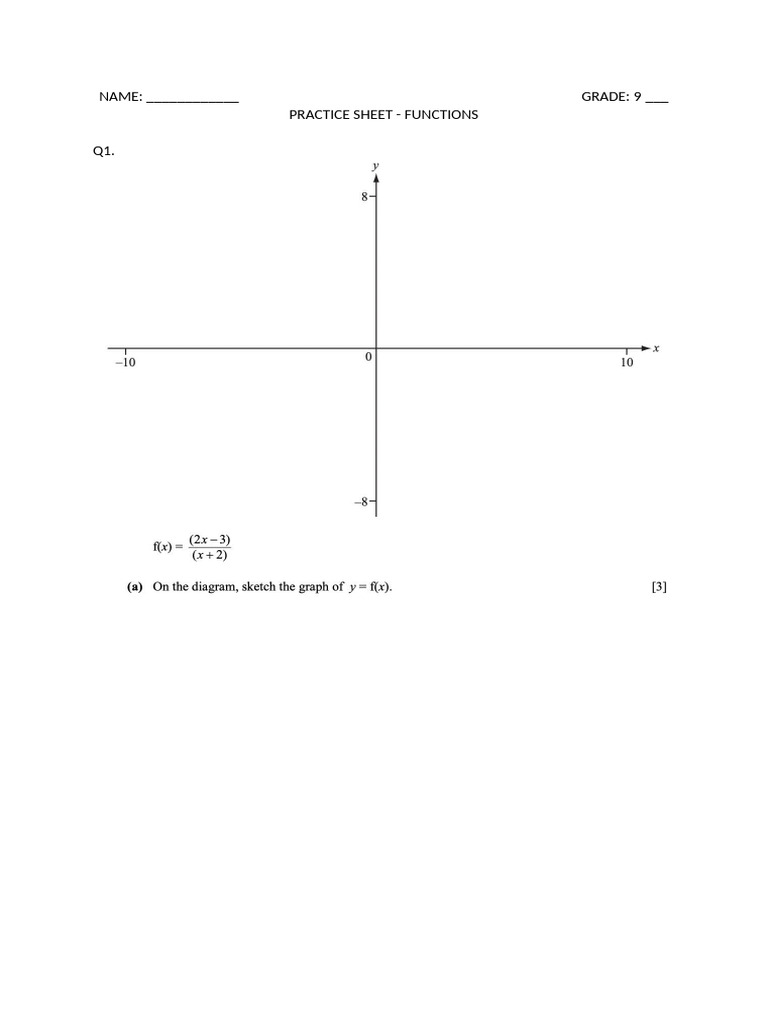 Practice Functions | PDF