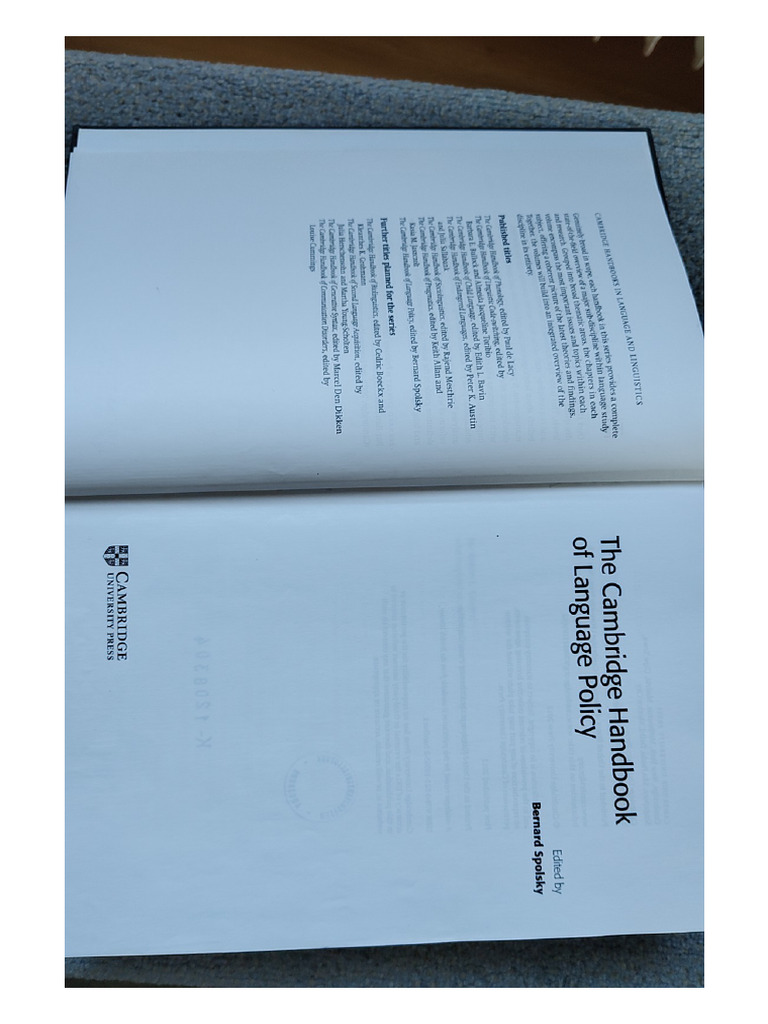 CAP 1 WHAT IS LANGUAGE POLICY | PDF