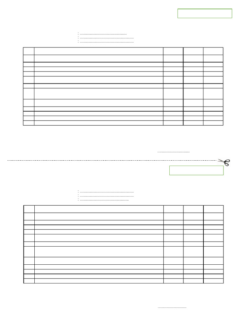 Form Daftar Ulang | PDF
