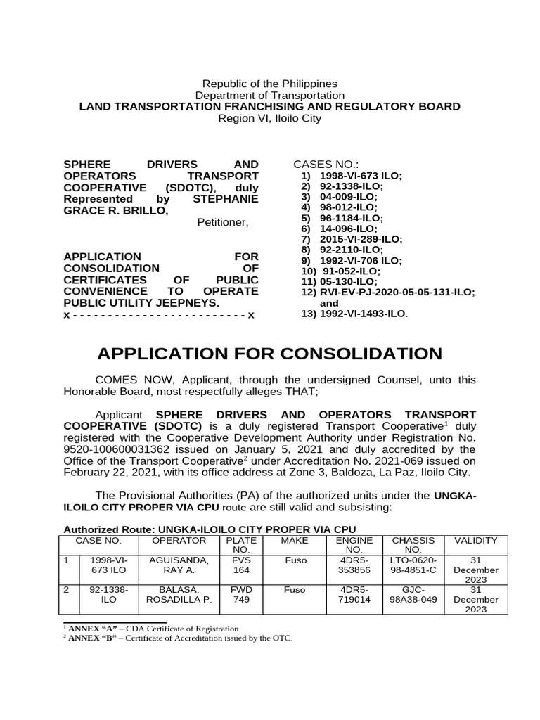 APPLICATION SDOTC Ungka | PDF | Identity Document | Government