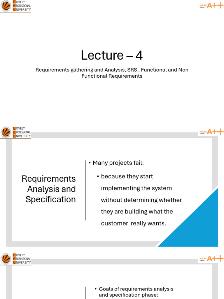 3.requirements Gathering and Analysis - SRS - Functional and Non ...