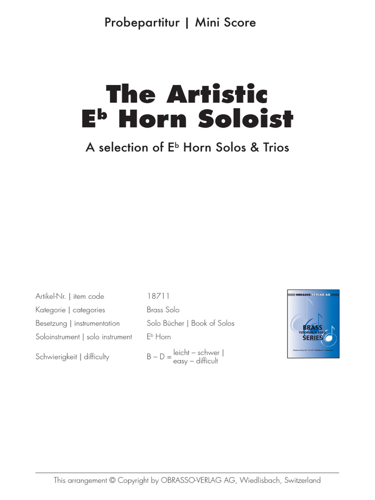 Horn Studies | PDF