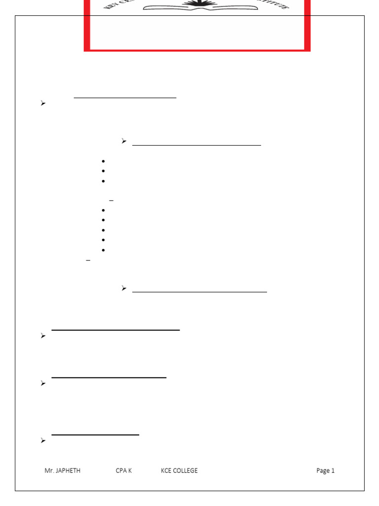 AA NOTEs PDF | PDF | Audit | Financial Statement