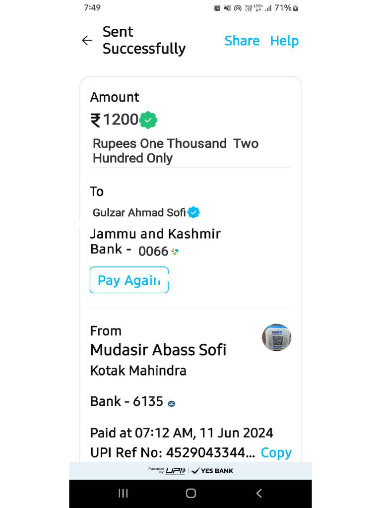 Rupees One Thousand Two Hundred Only: Gulzar Ahmad Sofi | PDF