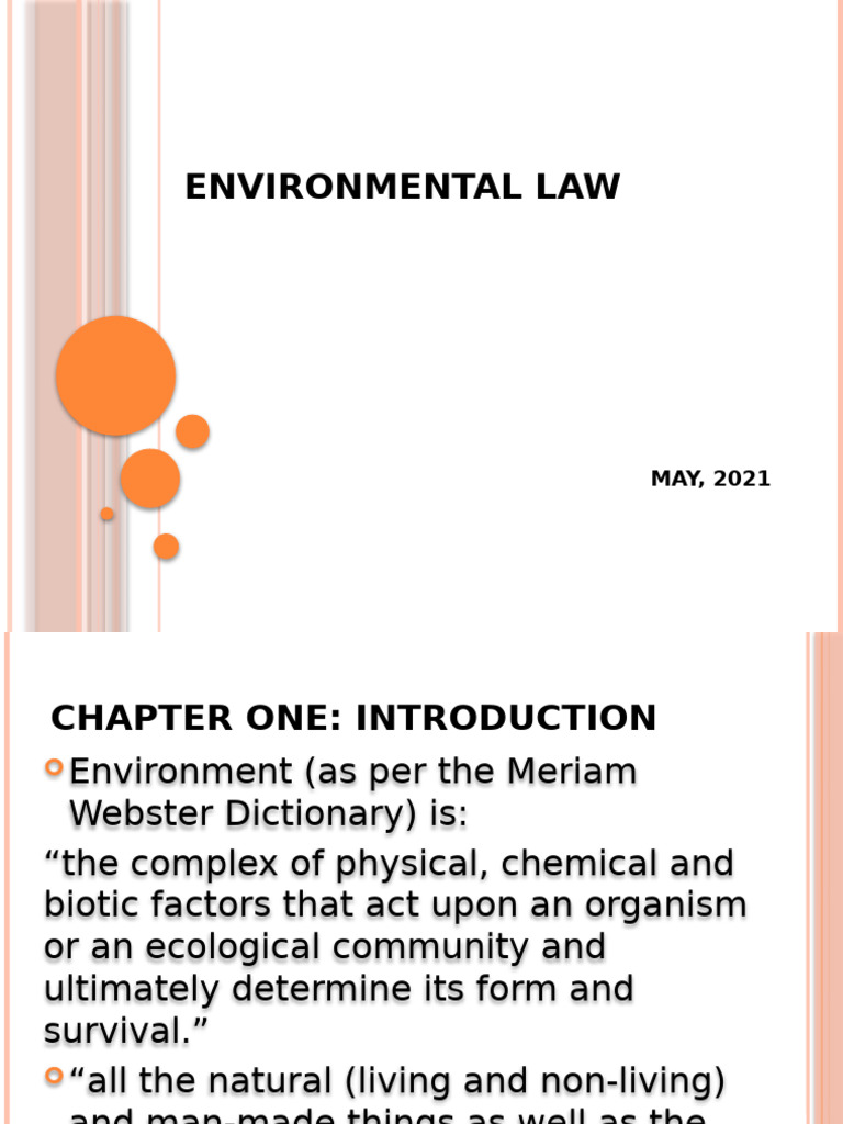 All Environmental Law | PDF | Environmental Law | Damages