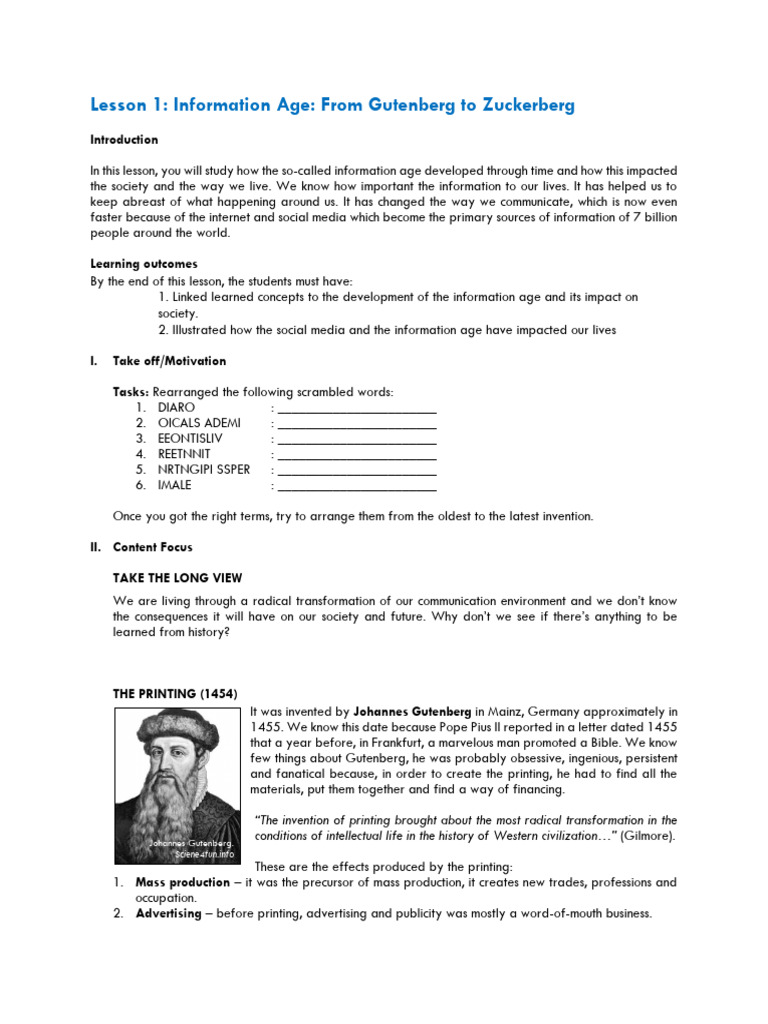 Lesson 1 For Final Term | PDF | World Wide Web | Internet & Web