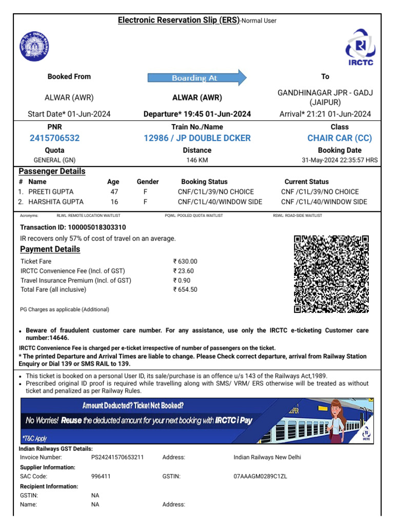 ticket | PDF | Identity Document | Payments
