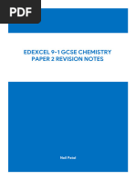 Edexcel GCSE Chemistry Periodic Table | PDF