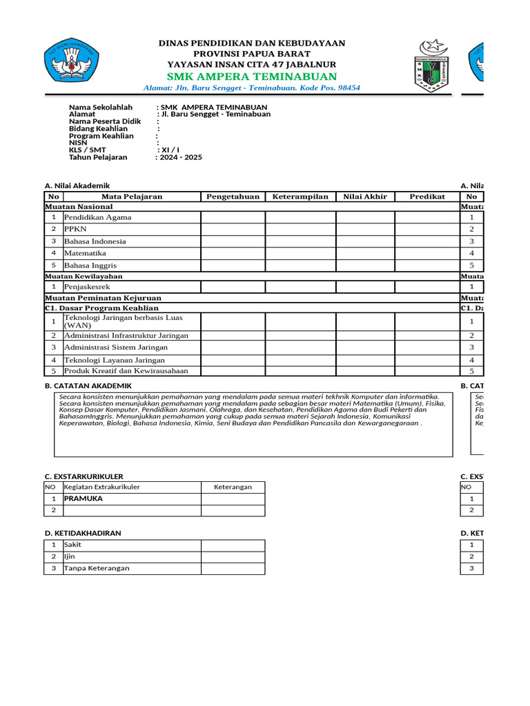 Raport TBSM KLS Xi | PDF