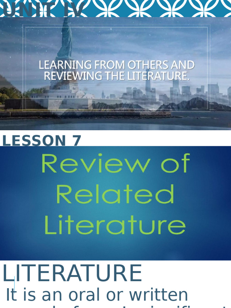 RRL | PDF | Systematic Review | Knowledge