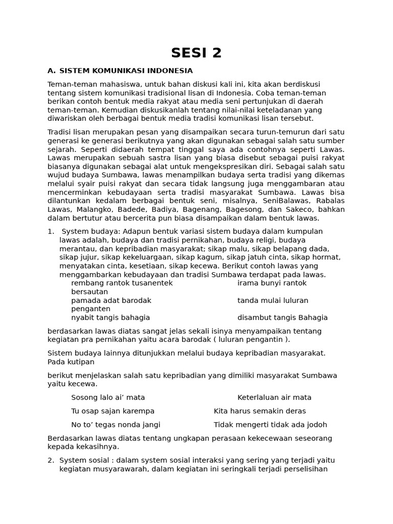 Sesi 2 | PDF