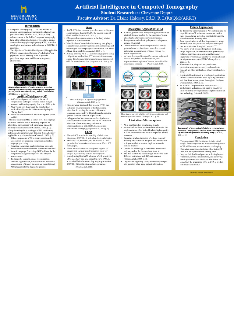 Artificial Intelligence in Computed Tomography | PDF | Ct Scan | Medical Imaging