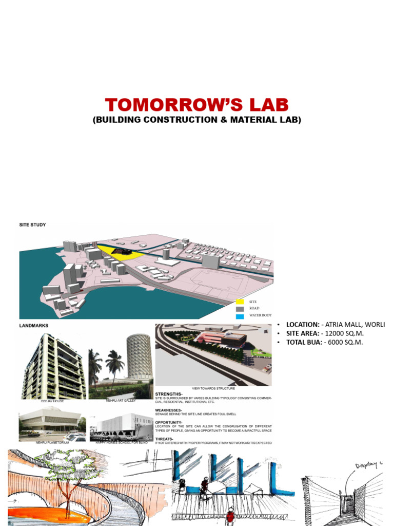Building Construction Lab Design | PDF