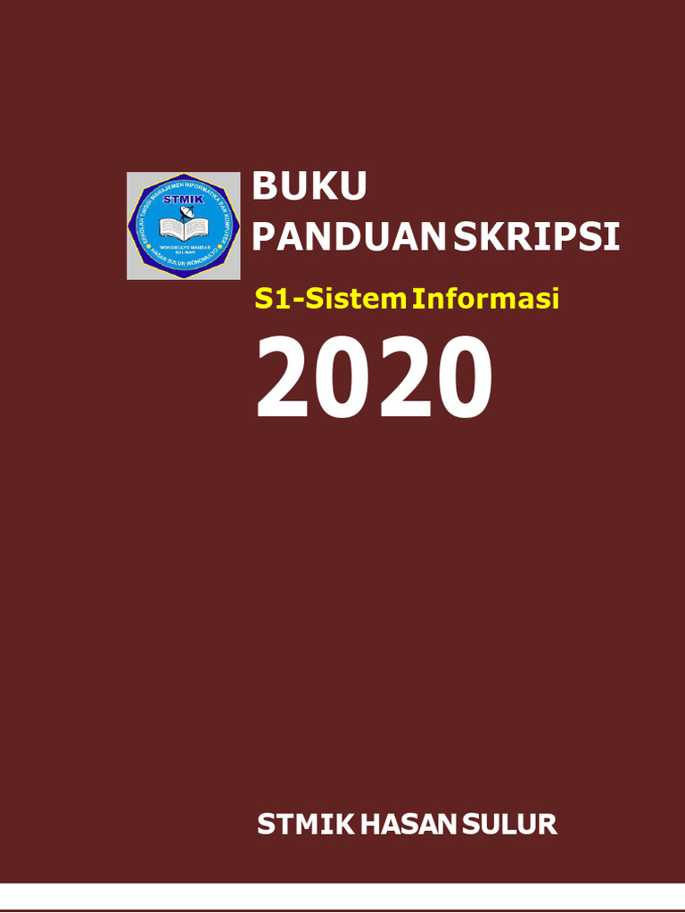 Panduan Skripsi Sistem Informasi 2020 | PDF