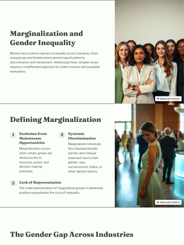 Marginalization-and-Gender-Inequality | PDF | Gender Studies | Gender ...