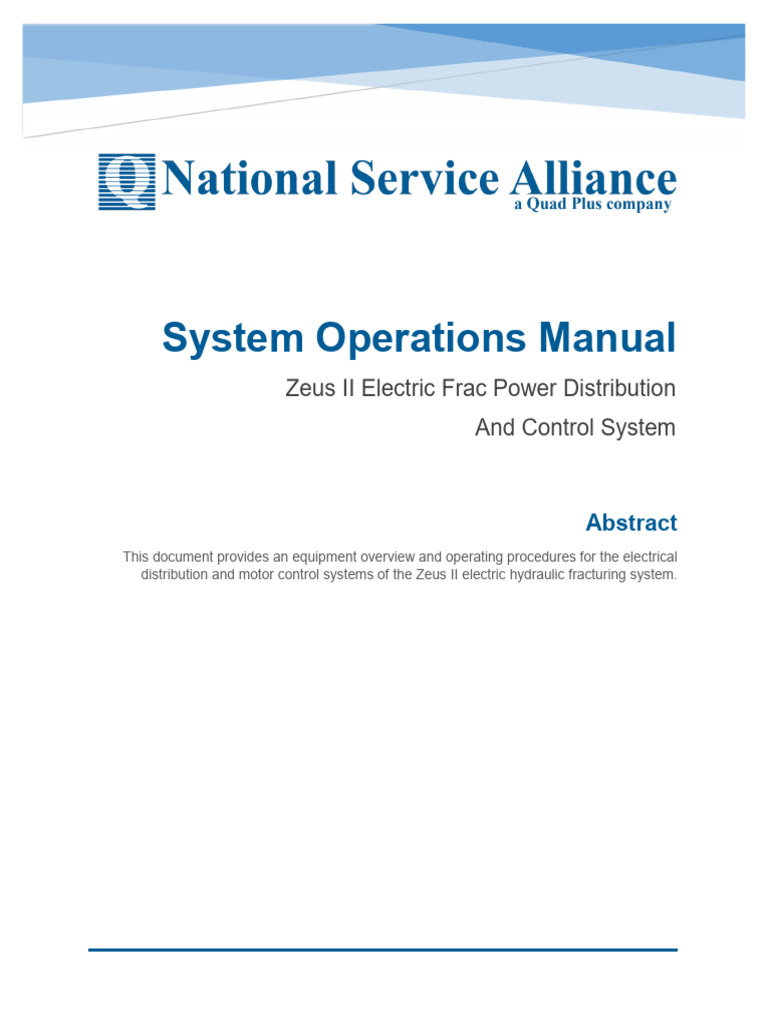 D01917677 Operators Manual, Power Distribution Unit, PDU, Zeus 2.0 ...